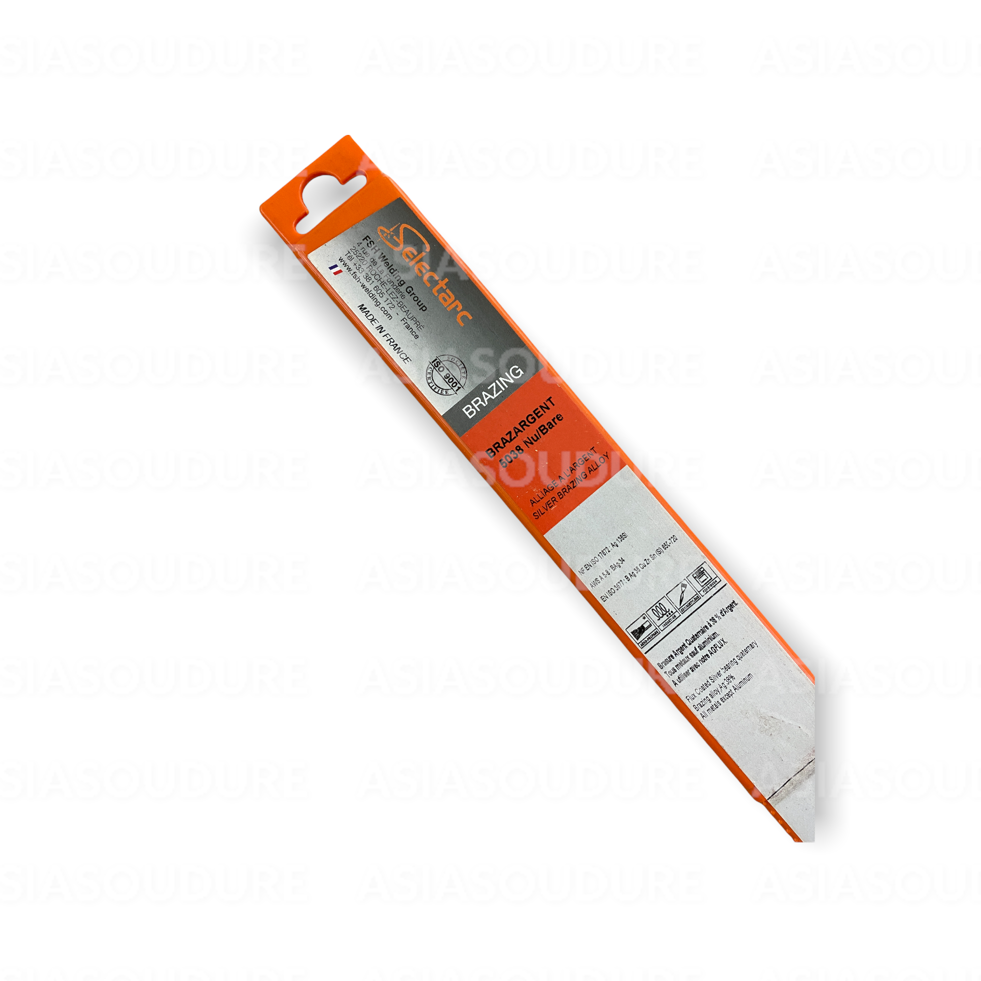 BRAZAGENT 5038 – ASIA SOUDURE CO.,LTD